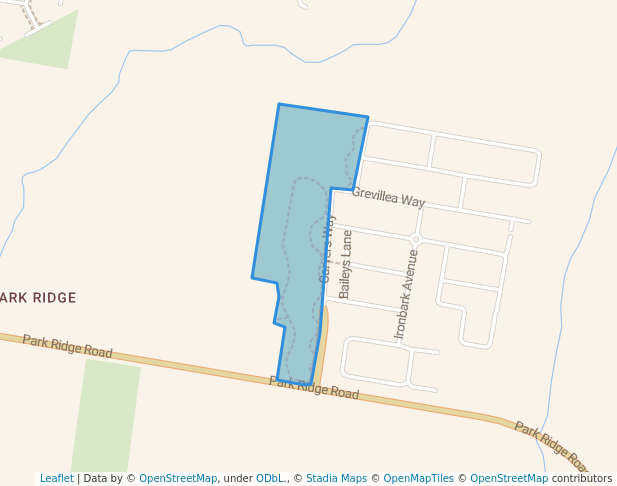 Carvers Park in Park Ridge | Map and Routes