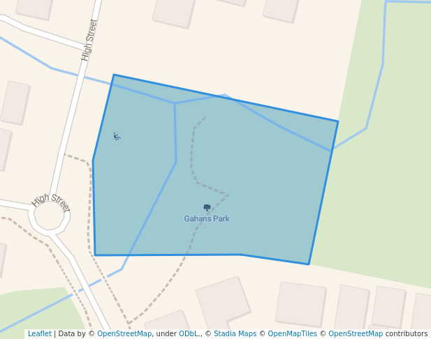 Gahans Park in Woonona | Map and Routes