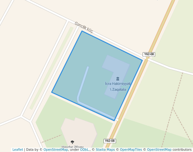 İcra Hakimiyyəti in Zaqatala | Map and Routes