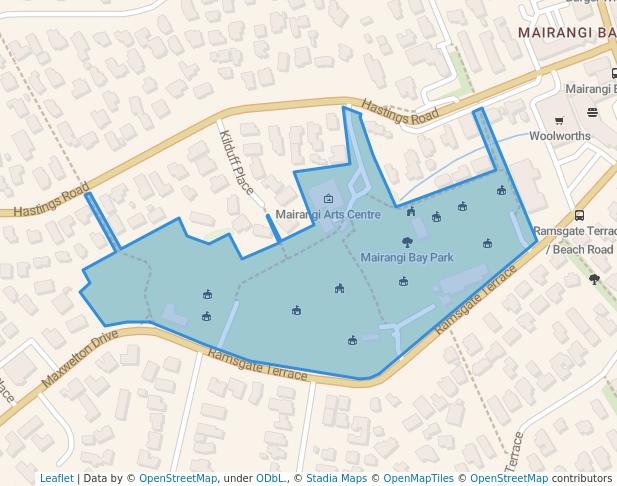 Mairangi Bay Park in Auckland | Map and Routes