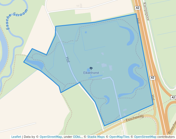 Eikenhorst in Esch | Map and Routes