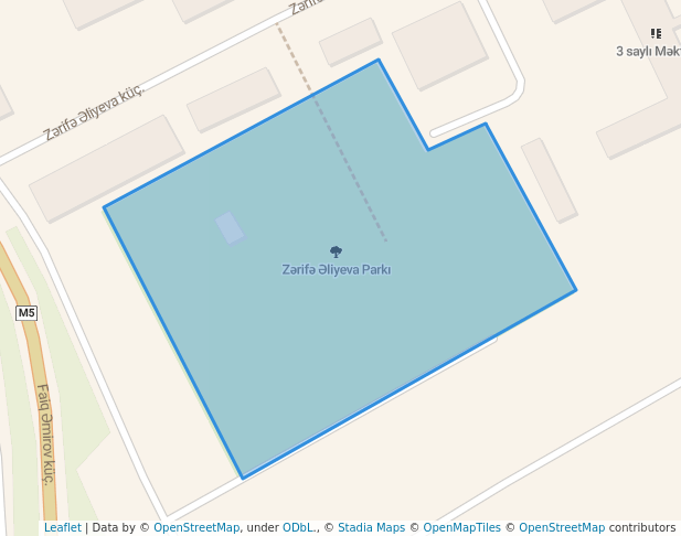 Zərifə Əliyeva Parkı in Zaqatala | Map and Routes