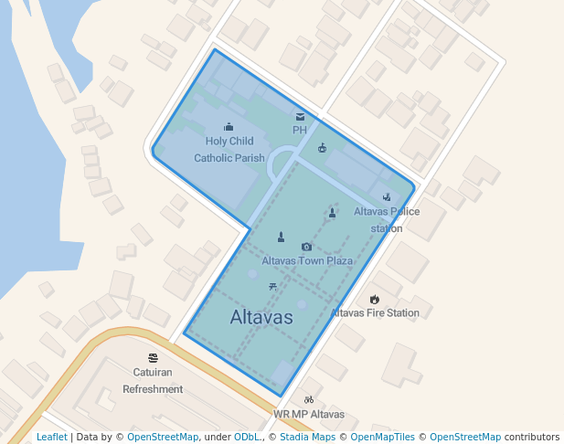 Katiwamaan't Jimeno Park in Altavas | Map and Routes