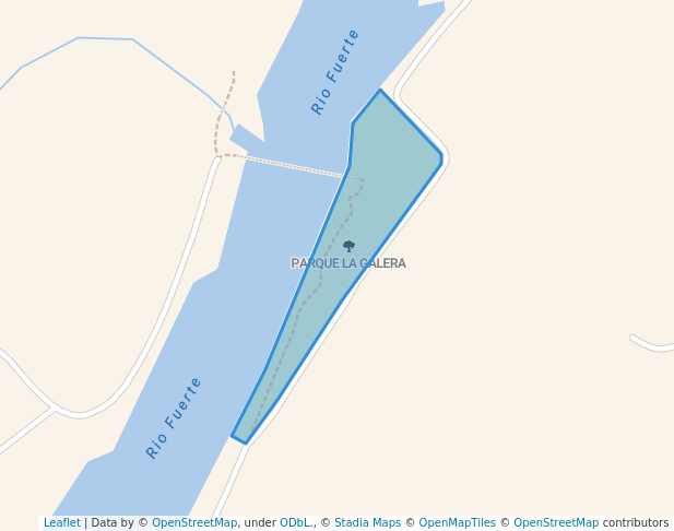 PARQUE LA GALERA in El Fuerte | Map and Routes