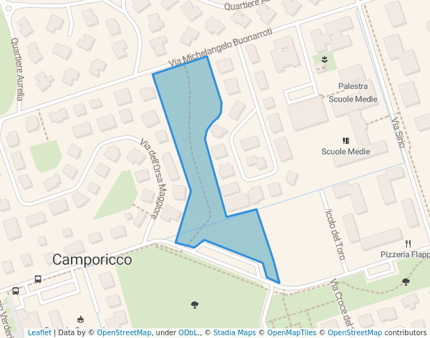 Parco Lord Robert Baden Powell of Gilwell in Cassina De' Pecchi | Map ...