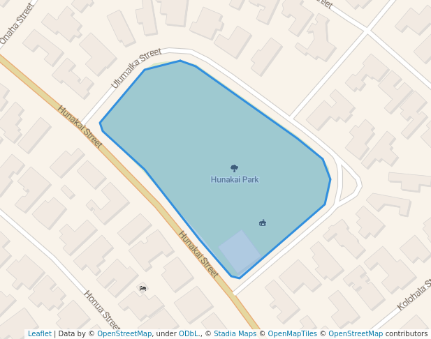 Hunakai Park in Honolulu | Map and Routes