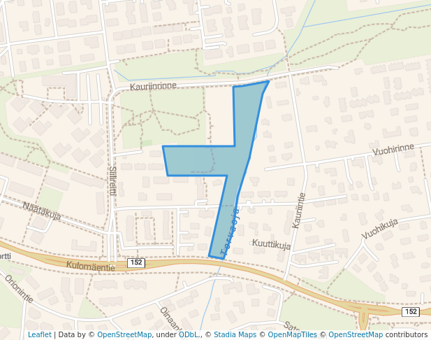 Kauriinpuisto in Vanda | Map and Routes