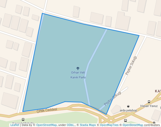 Orhan Veli Kanık Parkı in İstanbul | Map and Routes