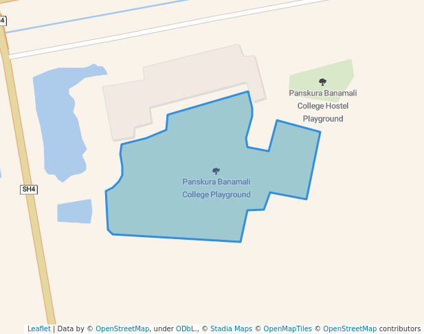 Panskura Banamali College Playground in Panskura | Map and Routes