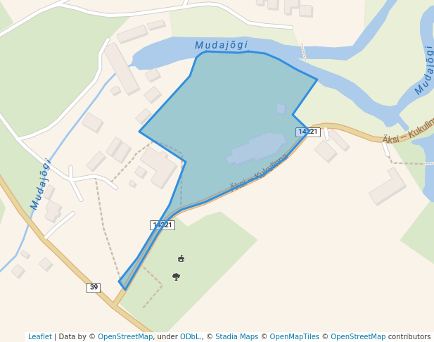 Äksi kirikuaed in Voldi | Map and Routes