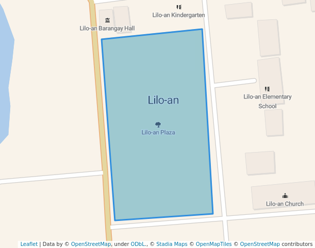 Lilo-an Plaza in Malinao | Map and Routes
