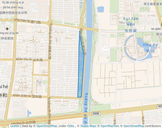 下相公园 in Su Qian Shi | Map and Routes