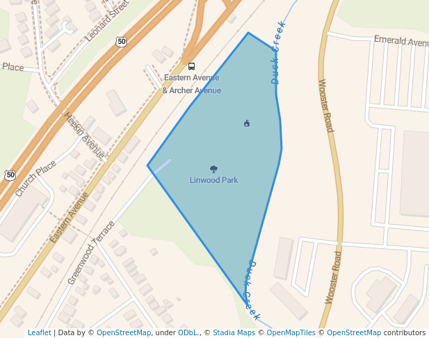 Linwood Park in Cincinnati | Map and Routes
