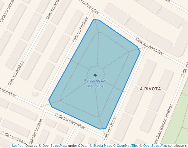 Parque de Los Madroños in Alcorcón | Map and Routes