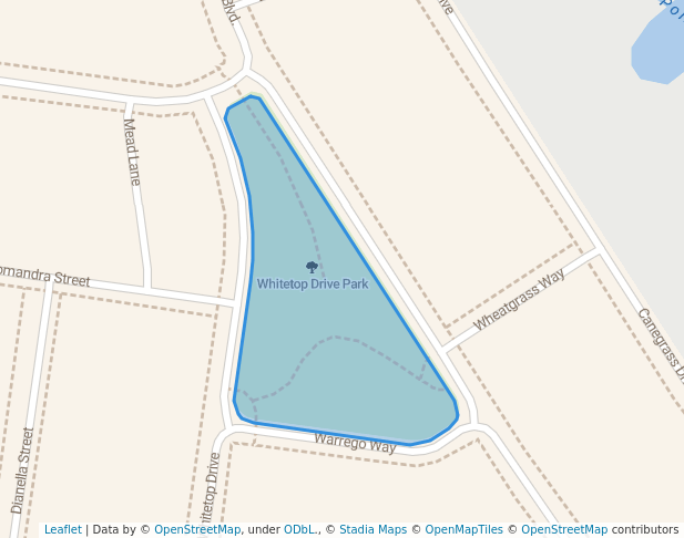 Whitetop Drive Park in Point Cook | Map and Routes