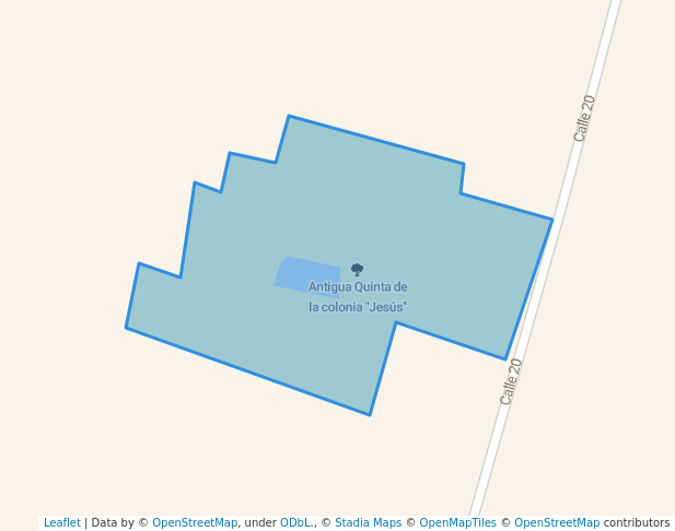 Antigua Quinta de la colonia "Jesús" in Ucú | Map and Routes