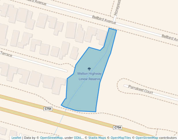 Melton Highway Linear Reserve in Taylors Lakes | Map and Routes