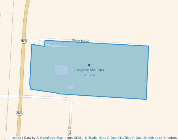 Livingston Municipal Complex in Livingston | Map and Routes