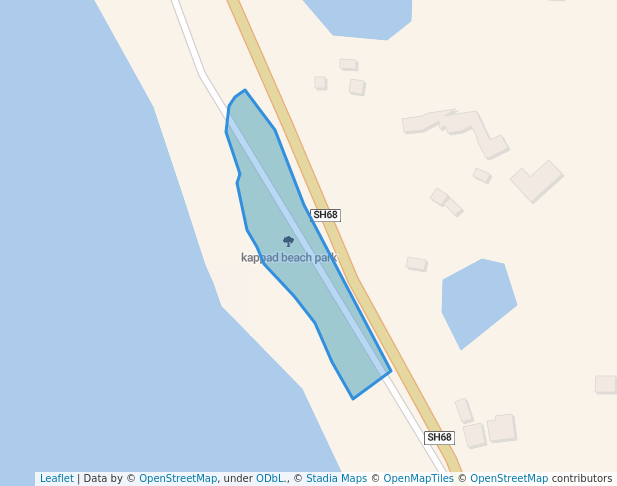 kappad beach park in Chemancheri | Map and Routes