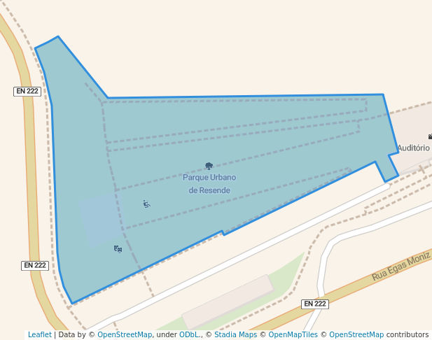 Parque Urbano de Resende in Resende | Map and Routes