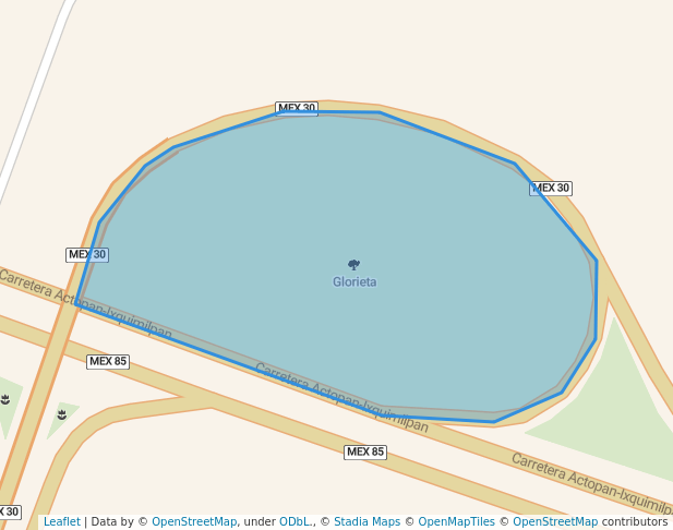 Glorieta in El Tepe | Map and Routes