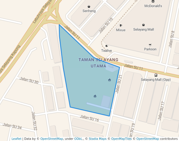 Taman Selayang Utama in Batu Caves | Map and Routes