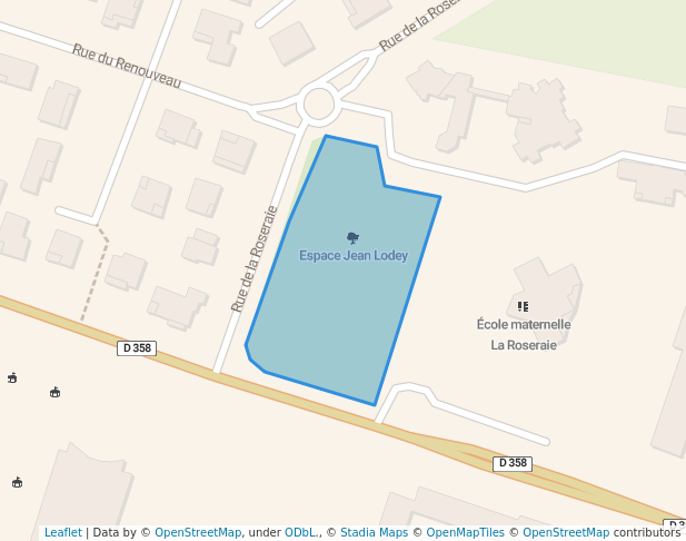 Espace Jean Lodey in Pierrelatte | Map and Routes