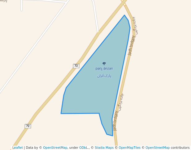 پارک آنزان in Izeh | Map and Routes