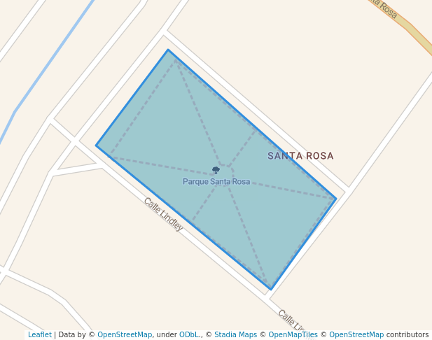 Parque Santa Rosa in Trujillo | Map and Routes