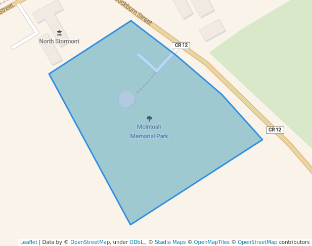 McIntosh Memorial Park in Berwick | Map and Routes