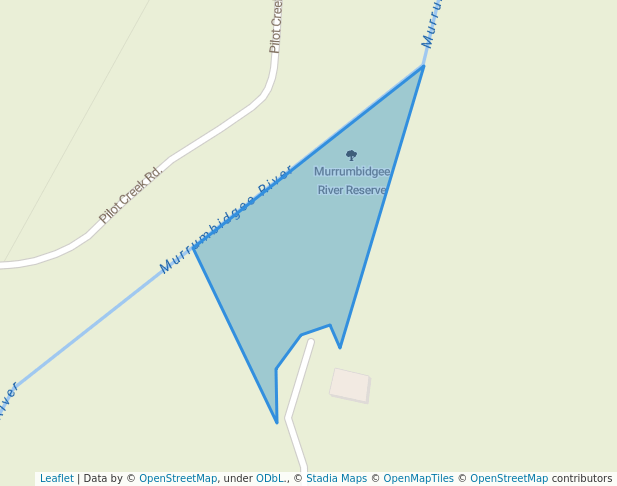 Murrumbidgee River Reserve in Binjura | Map and Routes