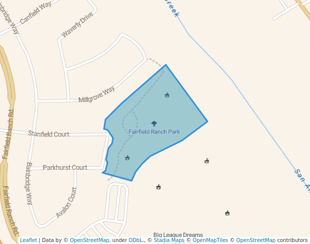 Fairfield Ranch Park in Chino Hills | Map and Routes