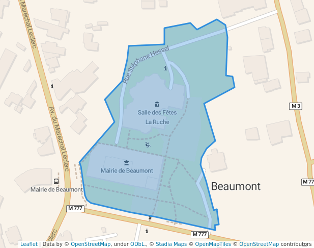 Parc Bopfingen in Beaumont | Map and Routes