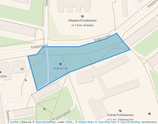 Spacerniak in Częstochowa | Map and Routes