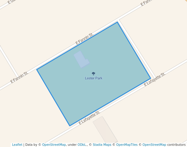 Lester Park in La Grange | Map and Routes