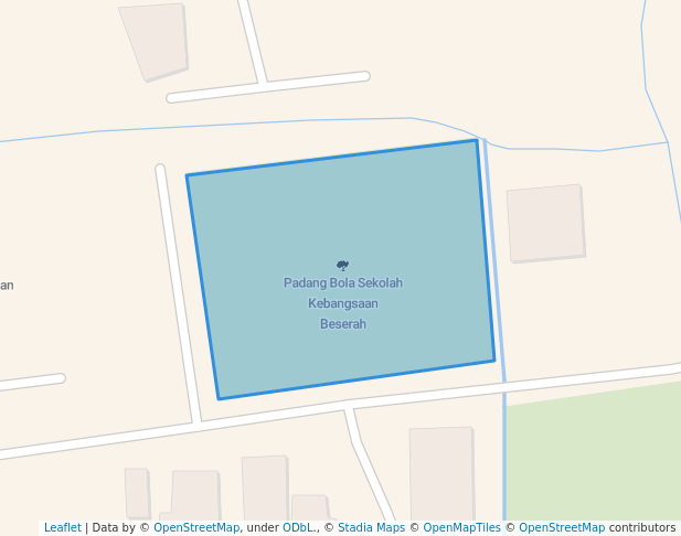 Padang Bola Sekolah Kebangsaan Beserah in Kuantan | Map and Routes