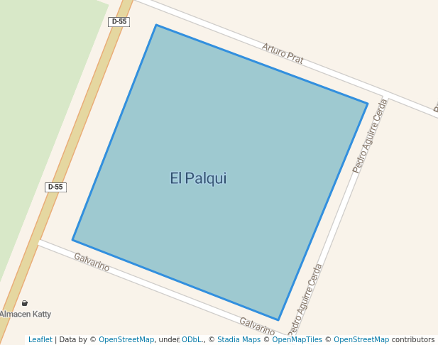 Plaza El Palqui in El Palqui | Map and Routes