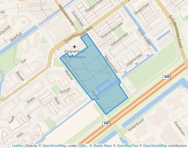 Zuidelijk Wijkpark in Rotterdam | Map and Routes
