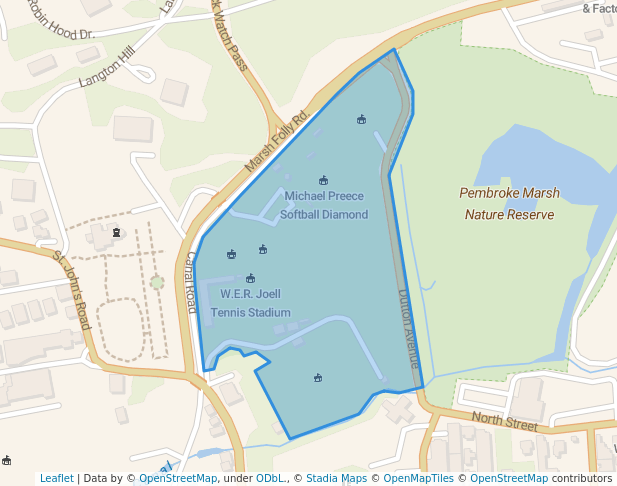 Bernard Park in Pembroke | Map and Routes