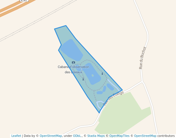 Etangs Liévin in Rebecq | Map and Routes