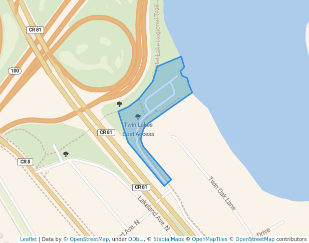 Twin Lakes Boat Access in Robbinsdale | Map and Routes
