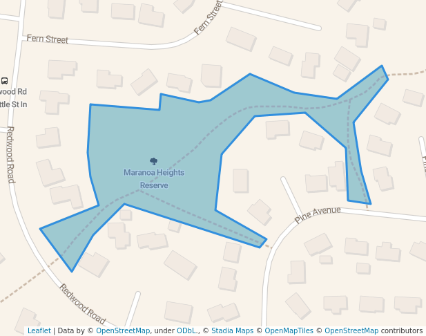 Maranoa Heights Reserve in Kingston | Map and Routes