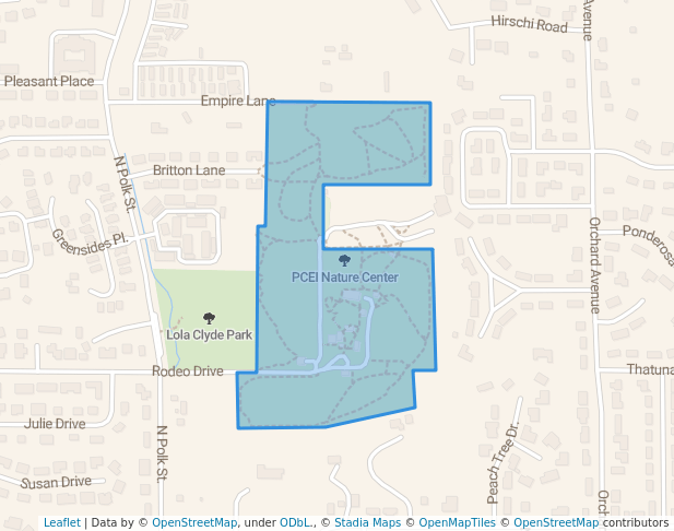 PCEI Nature Center in Moscow | Map and Routes