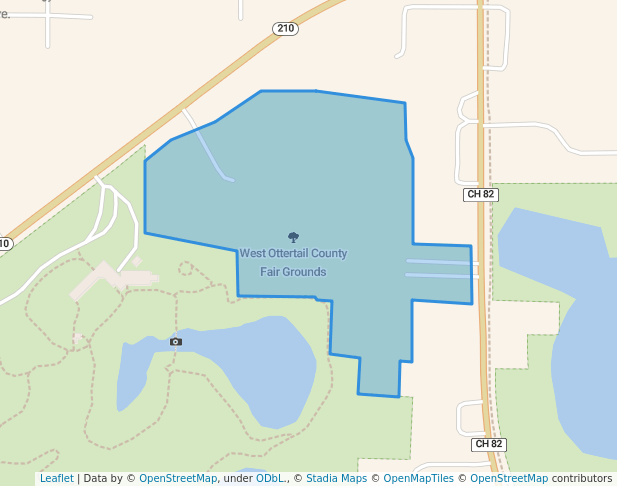 West Ottertail County Fair Grounds in Fergus Falls | Map and Routes