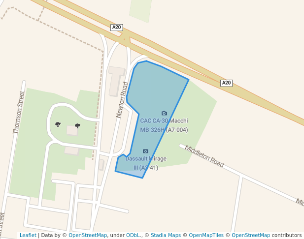 RAAF Wagga Gate Guardians in Forest Hill | Map and Routes