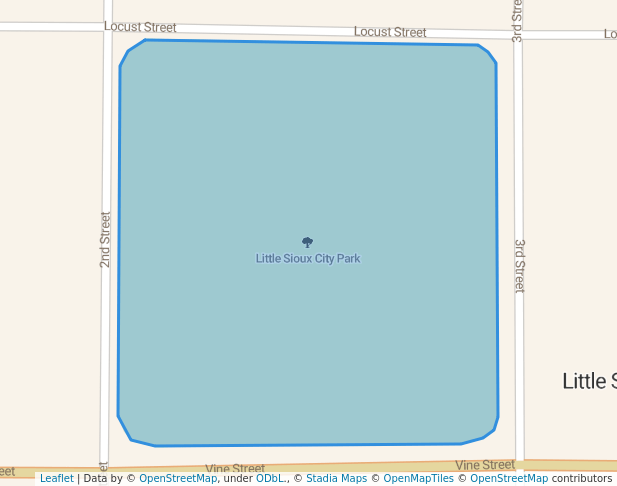 Little Sioux City Park in Little Sioux | Map and Routes