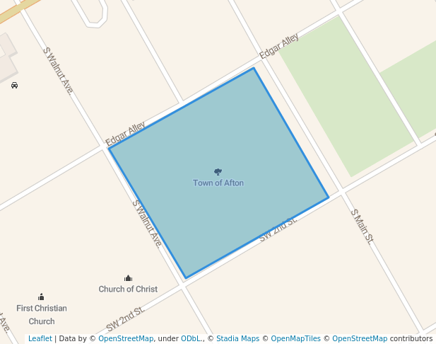 Town of Afton in Afton | Map and Routes