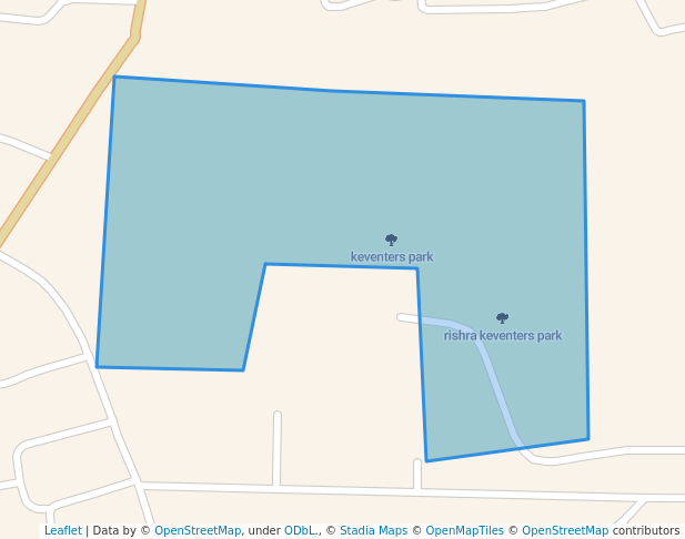 rishra keventers park in Bamunari | Map and Routes