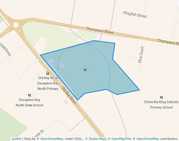 Progress Park in Deception Bay | Map and Routes