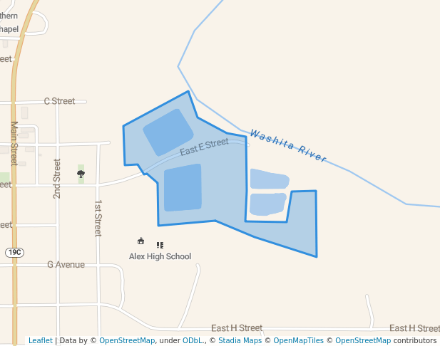 Alex Municipal Authority in Alex | Map and Routes